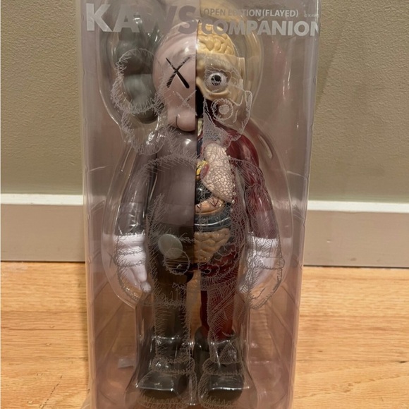 KAWS | Art | Kaws Red And Gray Action Figures Playset | Poshmark